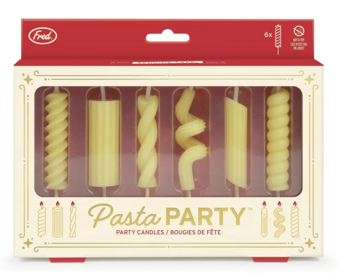 Pasta Party Candles | Confectionery!